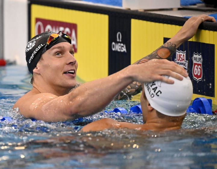 Caeleb Dressel opened up about trash talk and how it affects his game.