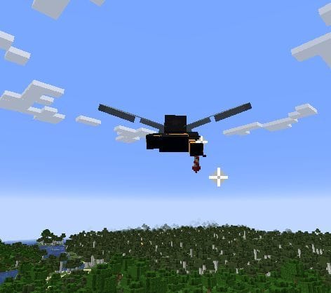 Firework rocket in Minecraft