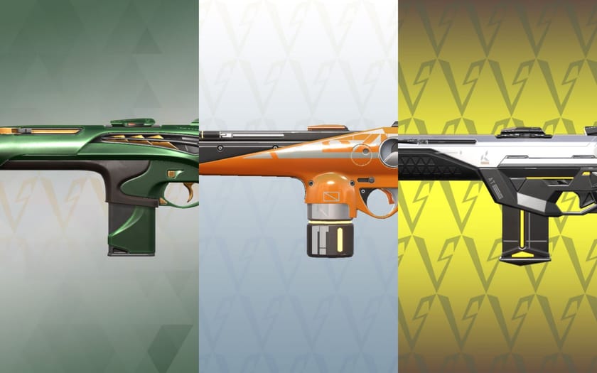 Valorant's 7 best Battlepass Phantom skins so far (Image via Sportskeeda)