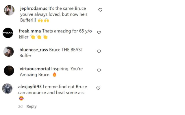 "Bruce can announce and beat some a**" - Fans shower praise on veteran ...