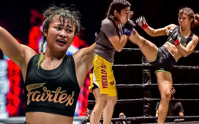 Stamp Fairtex lands head kick KO in ONE Championship debut