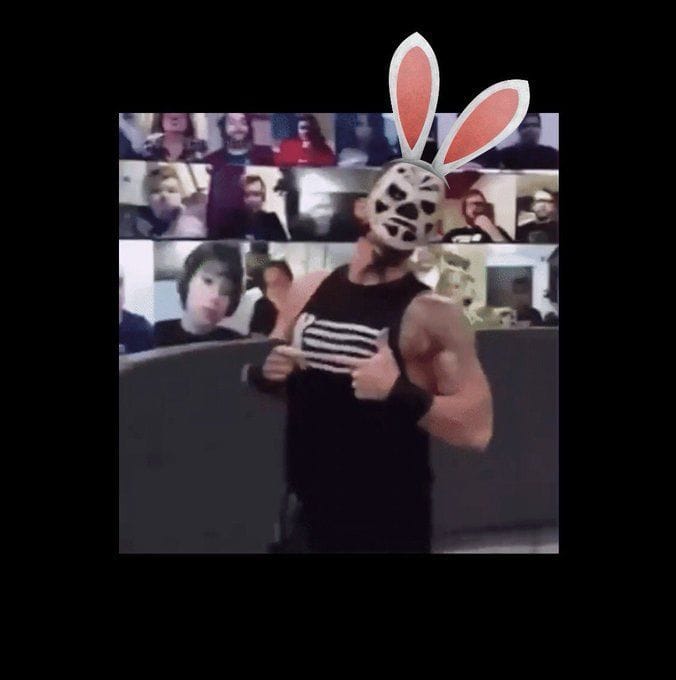 Former WWE Superstar teases identity of "The White Rabbit"