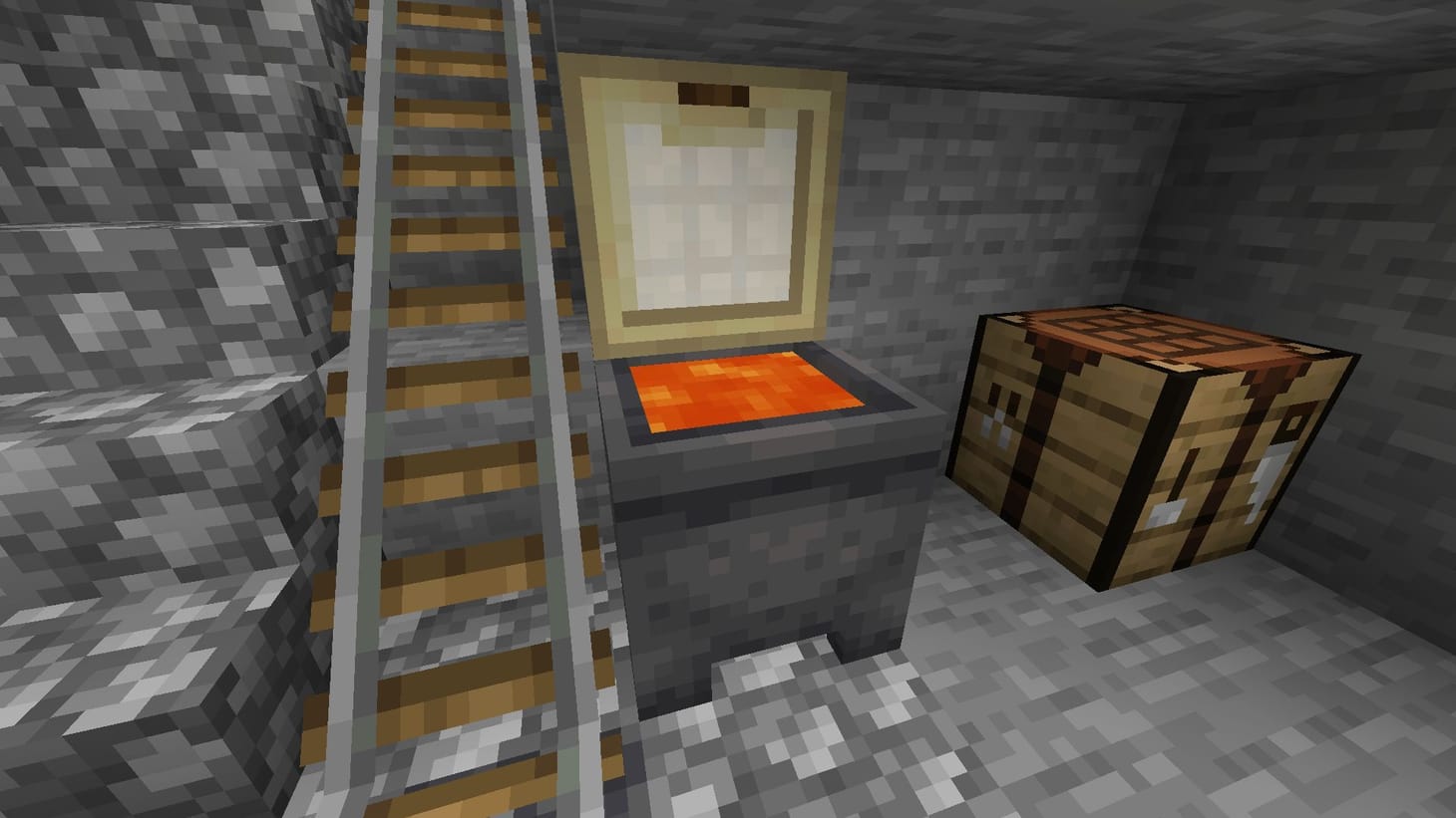 How to make a trash can in Minecraft
