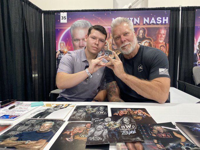 Kevin Nash posts profanity-filled tweet over AEW TNT Title being photoshopped on his shoulder