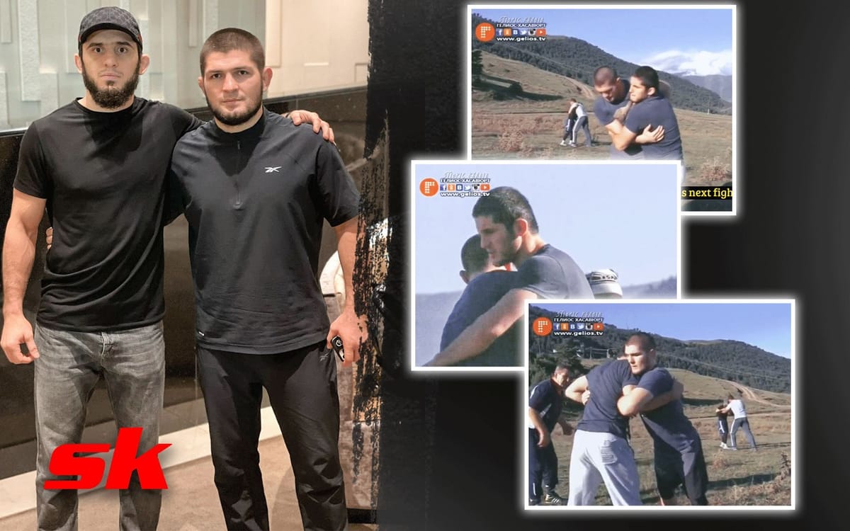 Watch: Never-seen-before footage of Islam Makhachev training with ...
