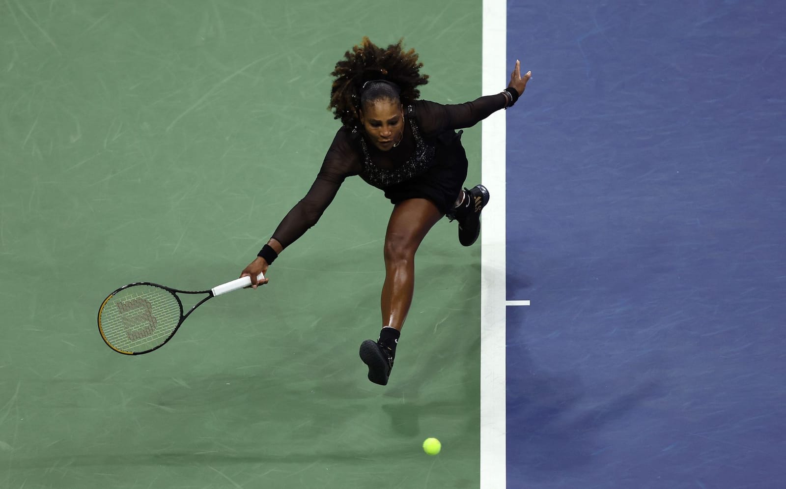 "I think Serena carries that with her in the way that Jordan did ...