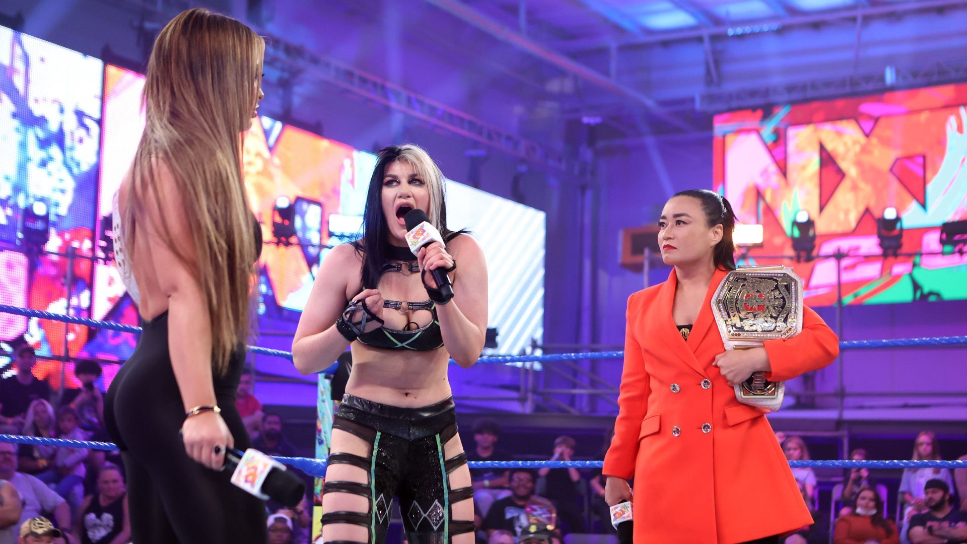 5 Potential Finishes For Mandy Rose Vs Meiko Satomura Vs Blair