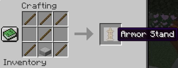 Amor Stand in Minecraft