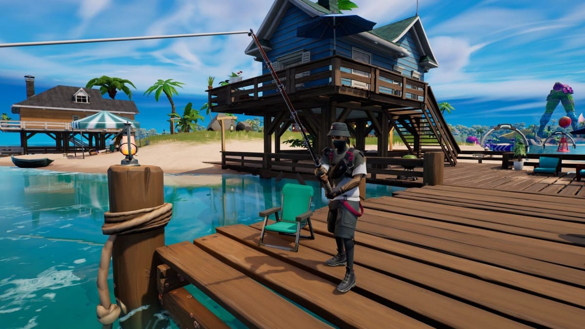 Fortnite: How to catch fish