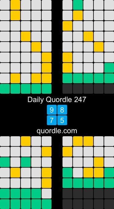 Quordle #248 hints and answers for today: Thursday, September 29