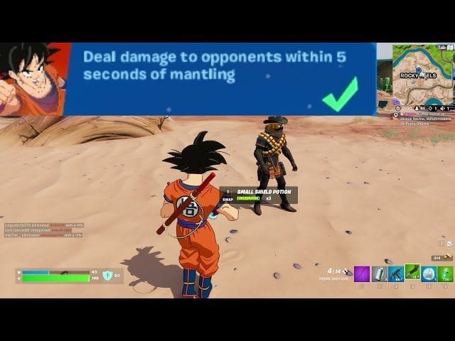 Fortnite: How to damage players within 5 seconds of mantling