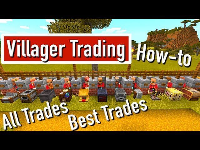 Which villager sells diamond gear in Minecraft?