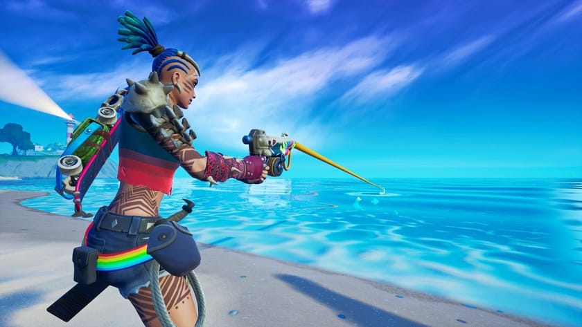 Fortnite: How to catch fish