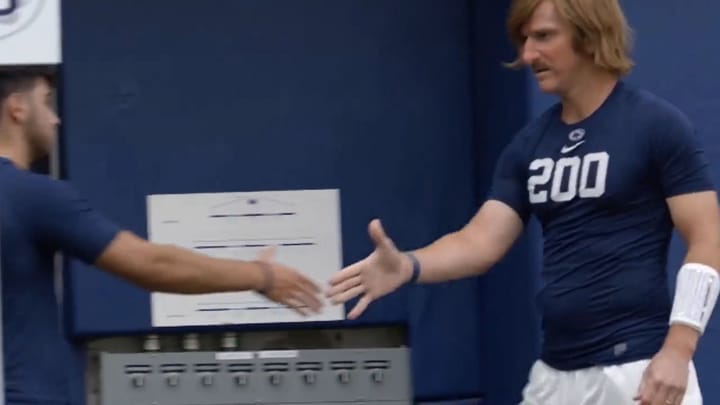 Eli Manning goes undercover as Chad Powers at Penn State walk-on