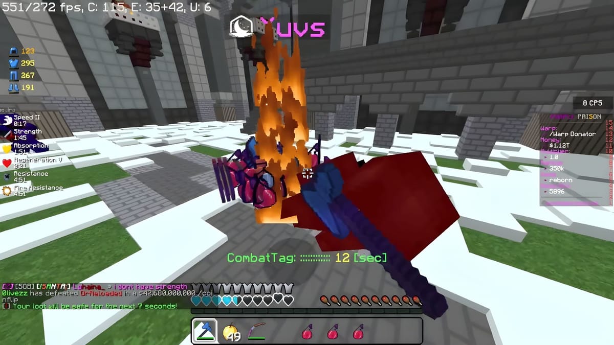 3 best Minecraft servers for Axe PvP