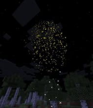 Firework rocket in Minecraft