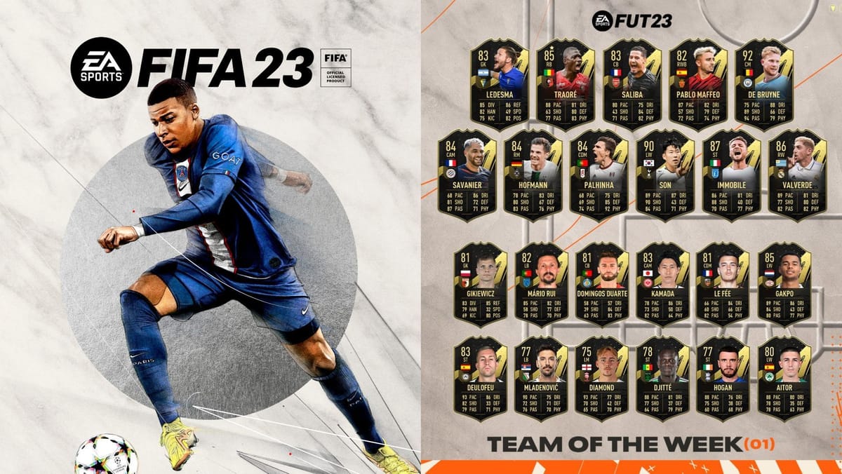 "EA really put Son, KDB, and Valverde in the same TOTW": FIFA 23 ...