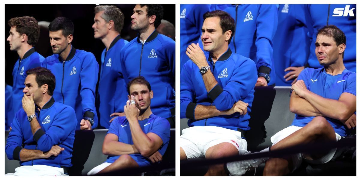 Watch: Rafael Nadal breaks down in tears after Roger Federer's emotional farewell at Laver Cup