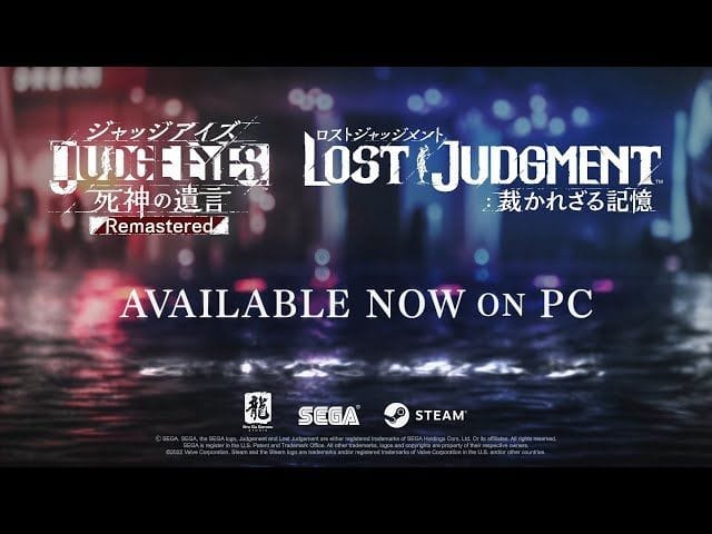 Judgment vs. Lost Judgment - Which is the better game?