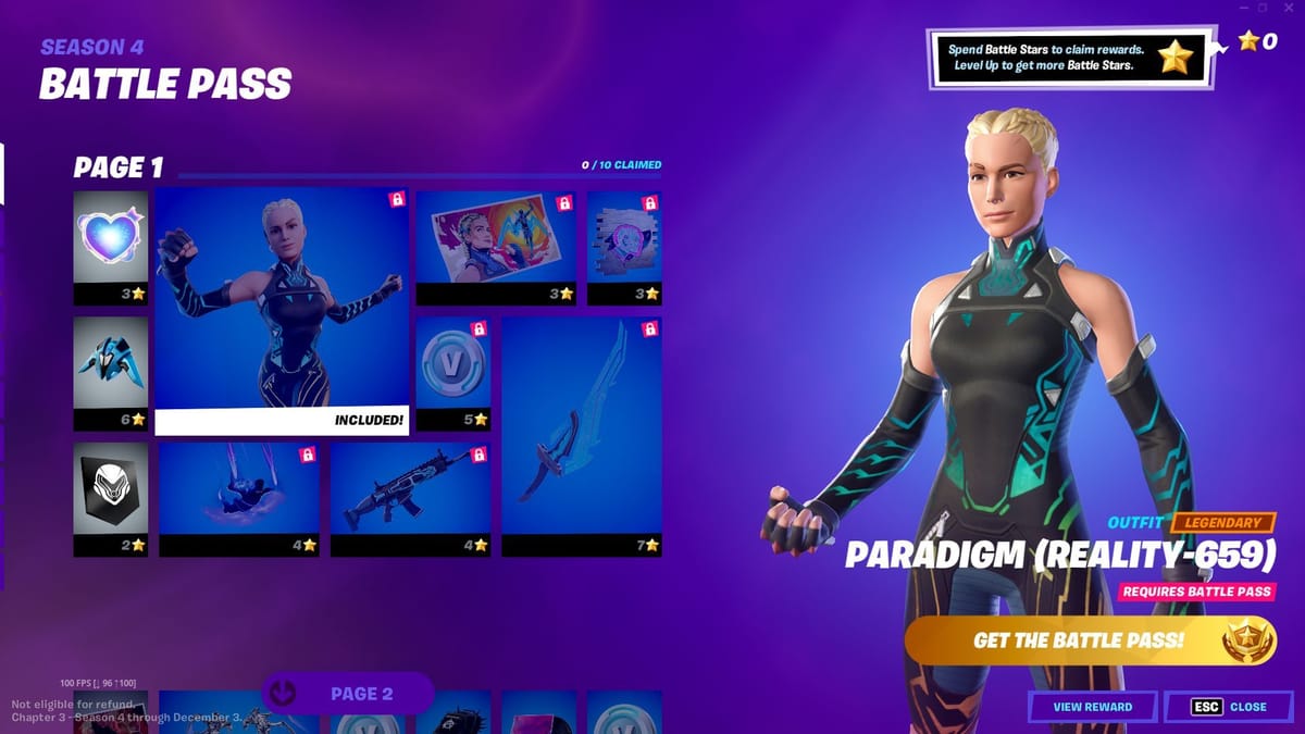 Fortnite Chapter 3 Season 4 Battle Pass: Full list of every skin from ...