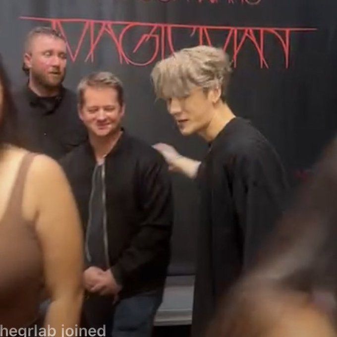 Hannah Montana’s Jason Earles meets Jackson Wang at MAGIC MAN meet and ...