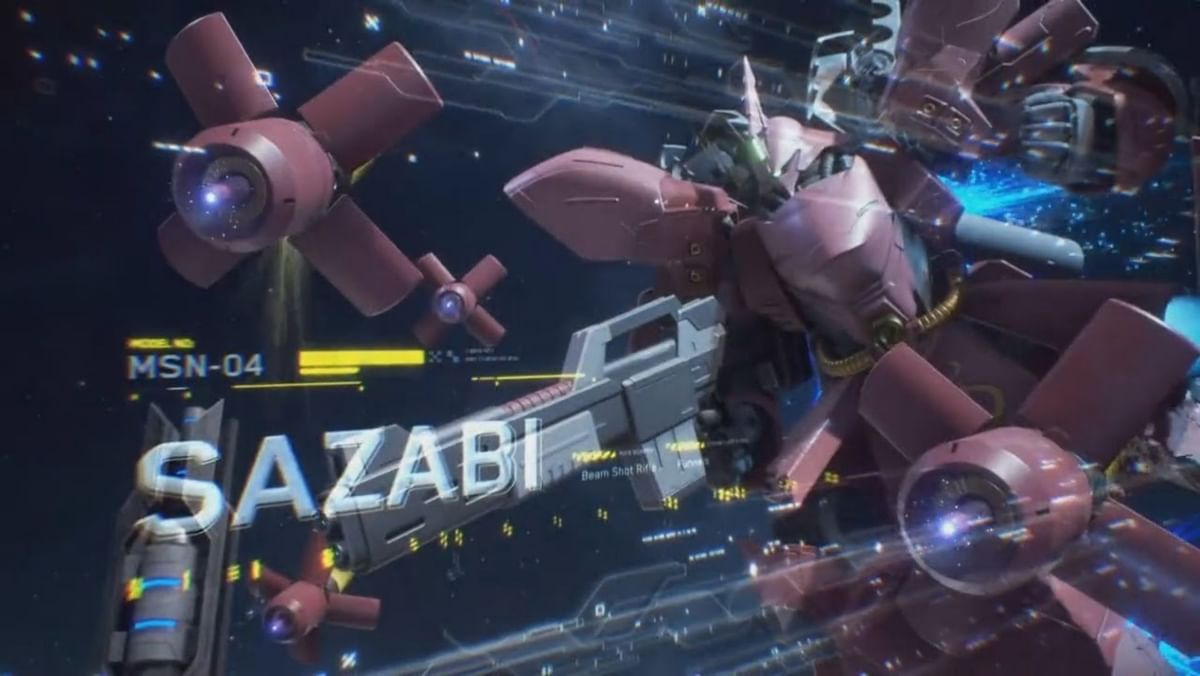 Gundam Evolution guide: Sazabi's stats, abilities, gameplay, and more