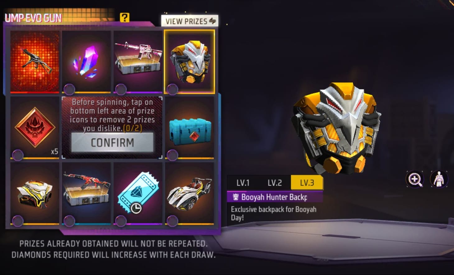 How to get UMP Booyah Day Evo gun skin in Free Fire MAX this week