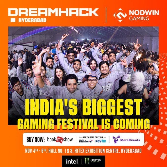 NODWIN Gaming DreamHack 2022: Start time, end date, venue, and more