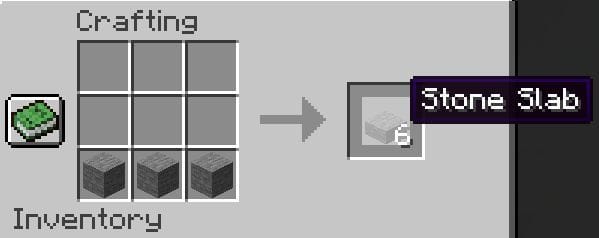 Slab in Minecraft