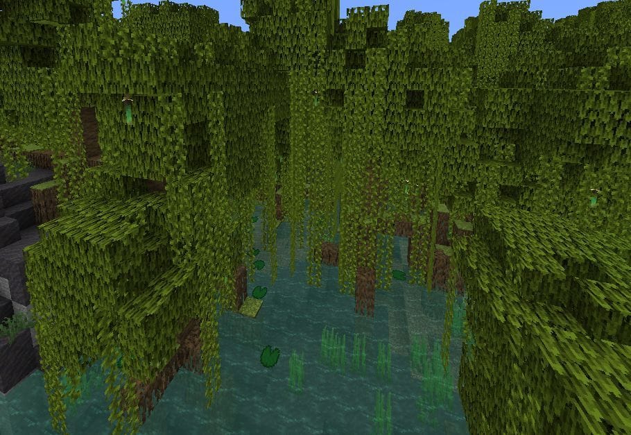 Mangrove Leaves in Minecraft