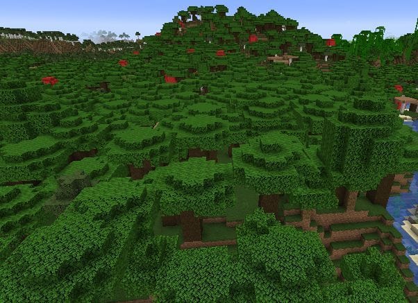 Dark Forest in Minecraft