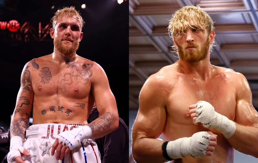 Jake Paul claims he is open to fight his brother Logan Paul inside the ...