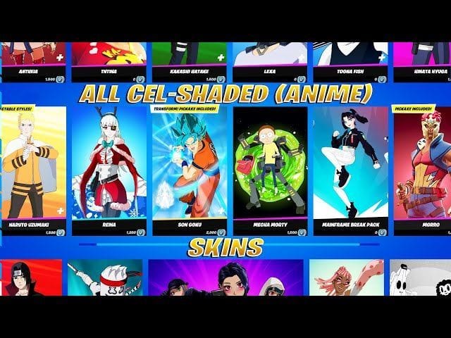 Fortnite YouTuber proves why Anime skins are pay-to-lose