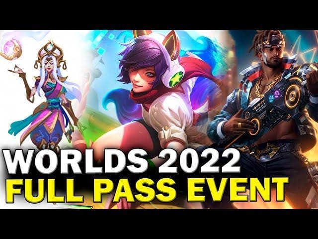 League of Legends leaker provides information on Worlds 2022 pass events