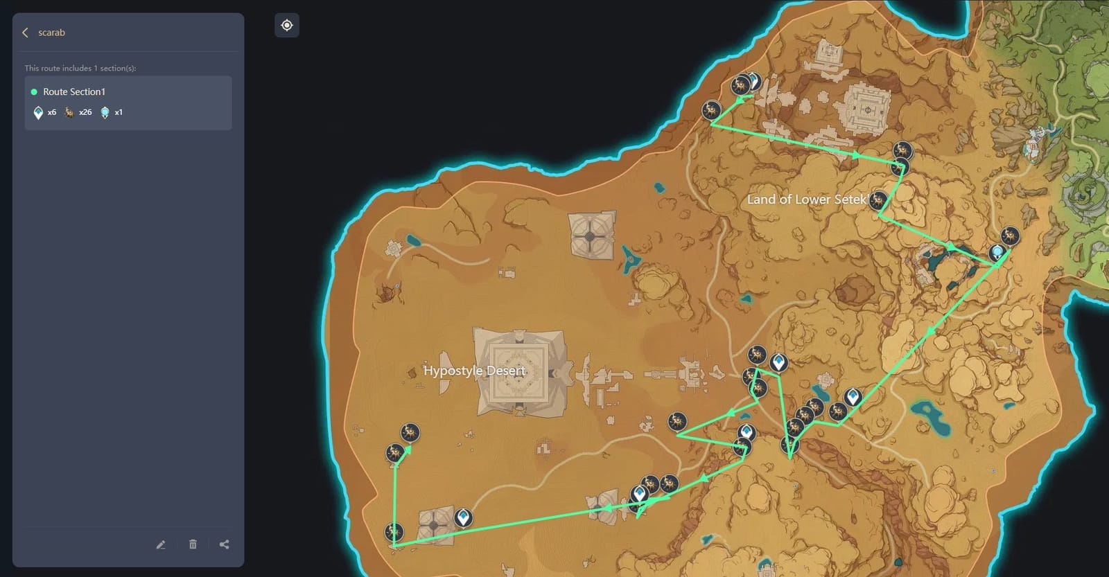 Genshin Impact Scarab locations with quickest farming routes