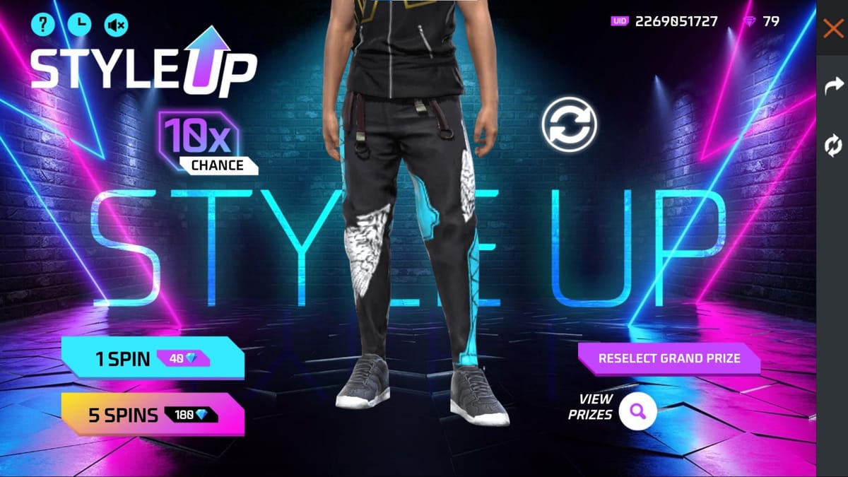 How to get rare Angelic Pants and Angelical Sprinter in Free Fire MAX ...