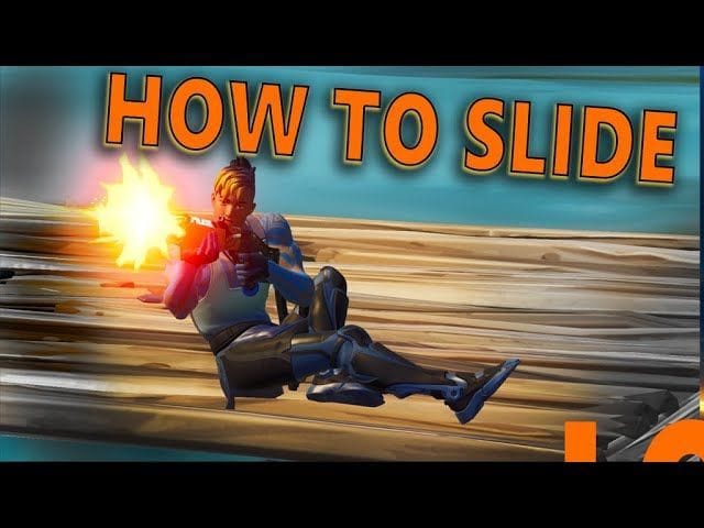 Fortnite: How to slide for 50 meters continuously