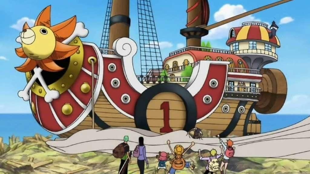 When does Luffy get a new ship?