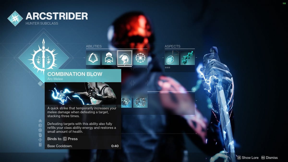 Destiny 2: Hunter Arc 3.0 build guide for infinite melee