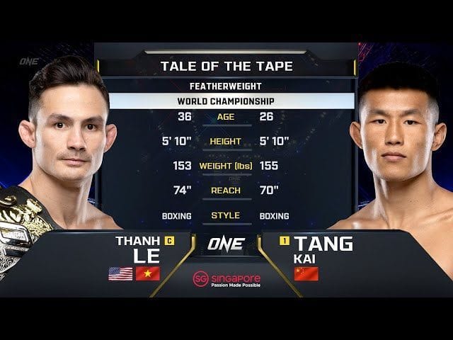 Fabricio Andrade was not surprised by Tang Kai's world title win at ONE 160