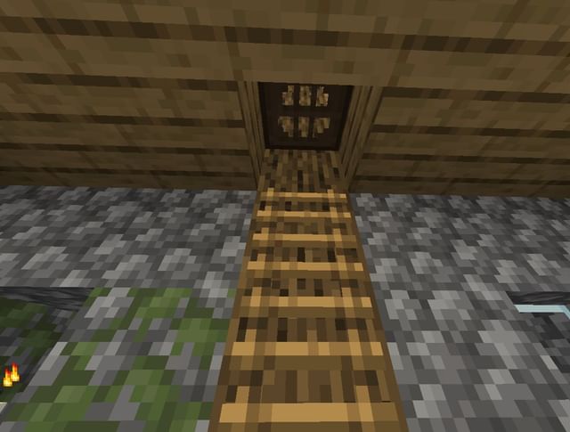 Trapdoor in Minecraft