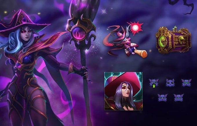 League of Legends leaks reveal brand new Bewitching skinline for ...