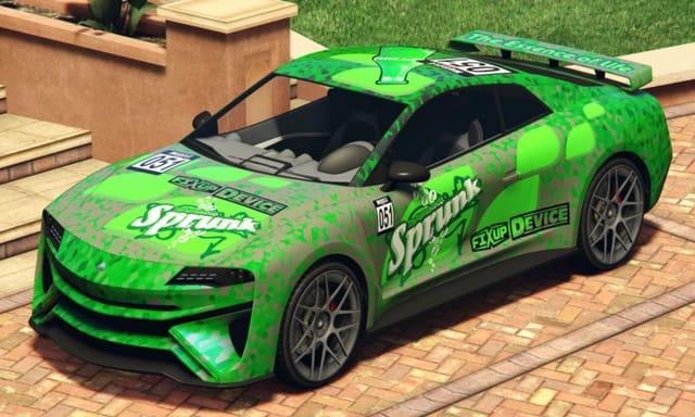 5 best GTA Online vehicles with Sprunk liveries