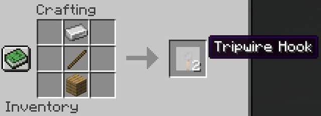 Tripwire Block in Minecraft