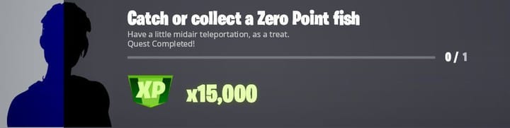 Fortnite: How to catch or collect a Zero Point Fish