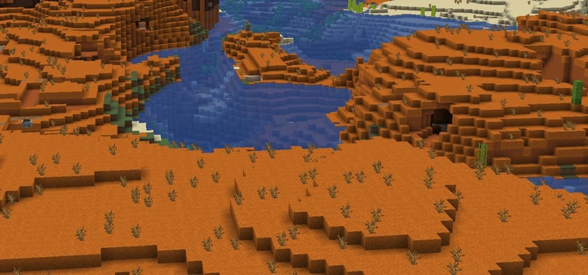 Mesa in Minecraft