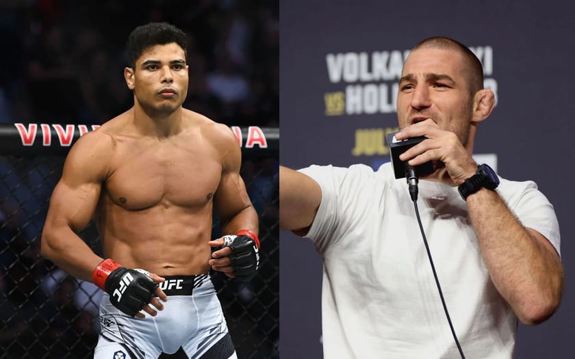 "Damn She is hot as f**k" - Paulo Costa hilariously reacts to an old ...