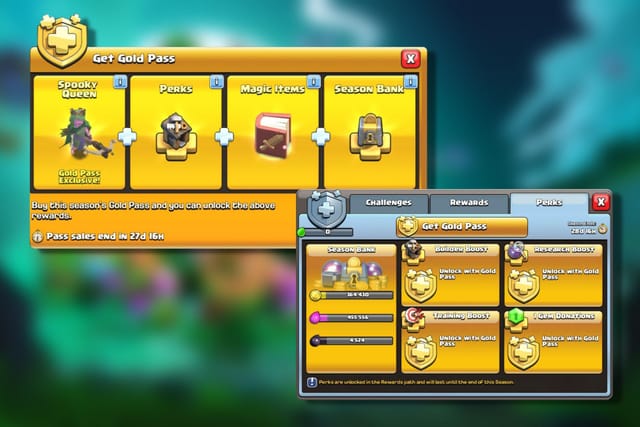 October's Gold Pass in Clash of Clans: Information, rewards, and more