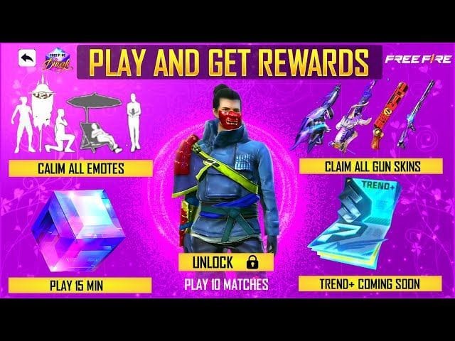 Free Fire Diwali event rewards: Roaring Knight Bundle, Roaring ...