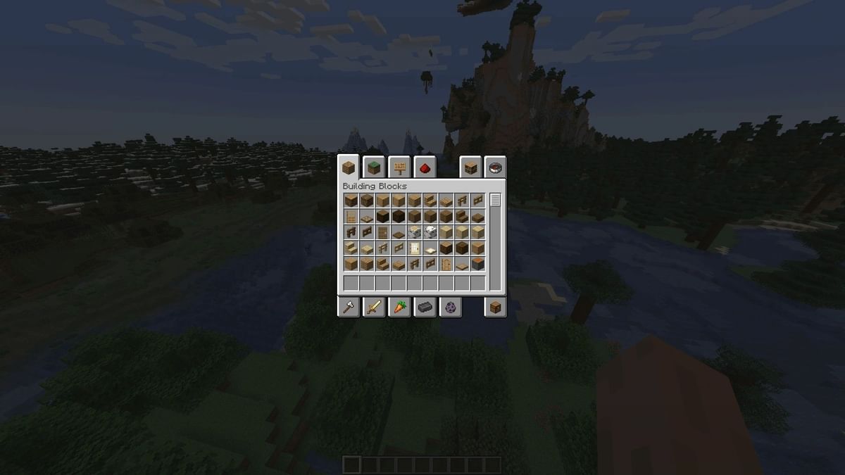 Minecraft Snapshot 22w42a brings QoL changes to the Creative inventory